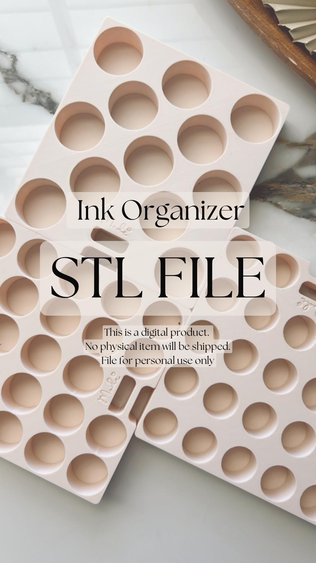 Ink Organizer STL - Etsy