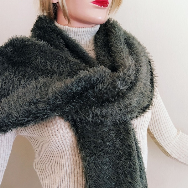 Fluffy Scarfs for Women - Etsy