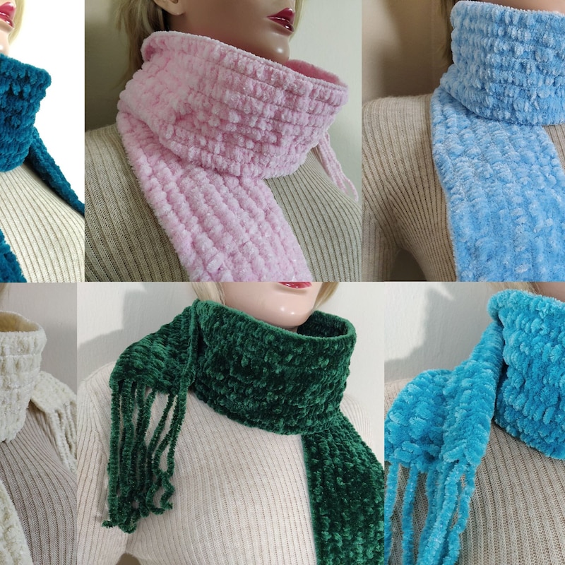 Knitted Muffler - Etsy