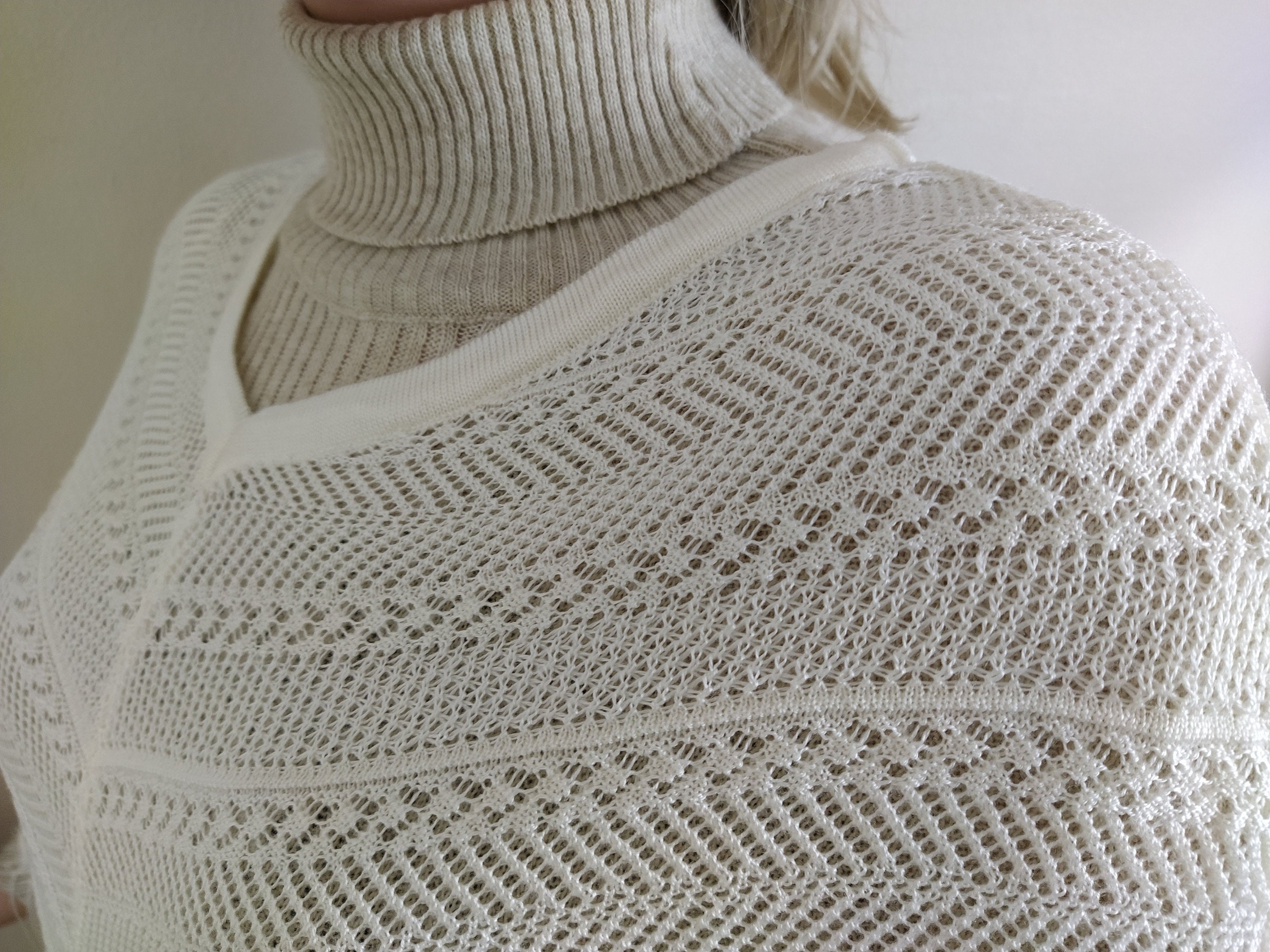 Women Lightweight Poncho, Thin Lace Poncho, Crochet White Poncho, Ivory ...