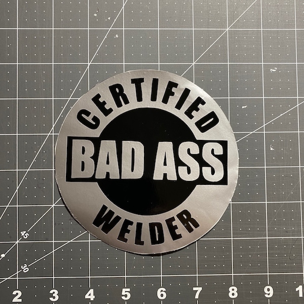 Bad Ass Sticker Etsy