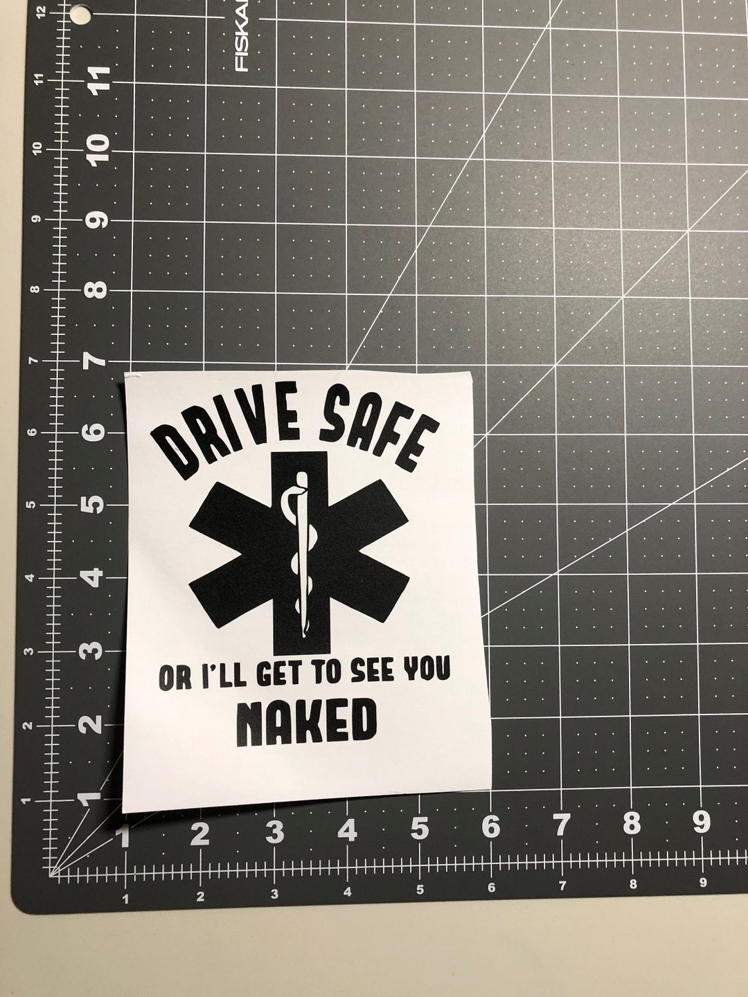 EMT / Emergency Medical Technician Drive Safe Vinyl Decal / Sticker ...