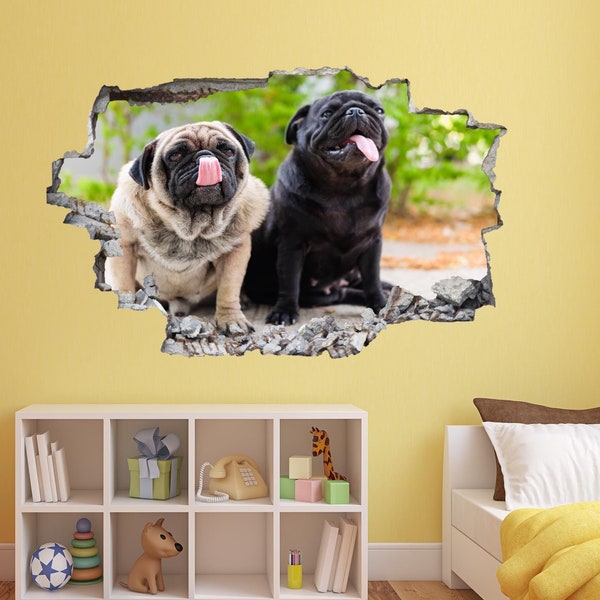 Pug Puppy - Etsy UK