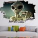 Alien Wall Decal Sticker Mural Print Art Kids Bedroom Home Decor DB2 - Etsy