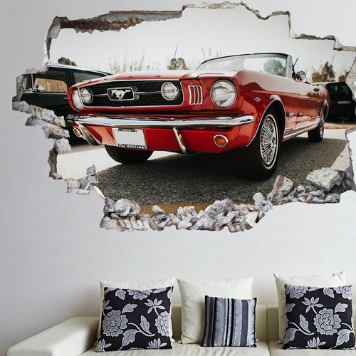 Super Sports Cars Supercar Wall Stickers Mural Decal Print Art - Etsy