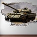 Army Battle War Tank Military Wall Sticker Mural Decal Print - Etsy
