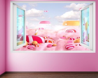 Candy Wall Mural - Etsy