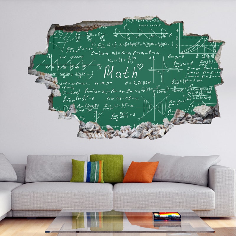 Math Decal - Etsy