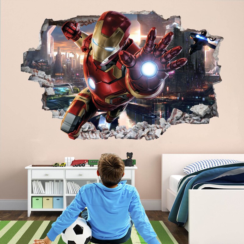 Iron Man Decal - Etsy