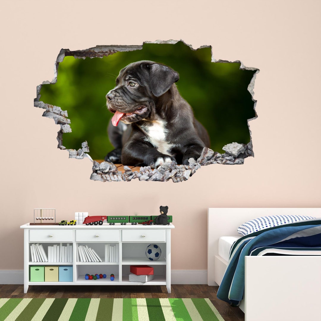 Cane Corso Puppy Dog Animal Wall Decal Sticker Mural Poster Print Art ...