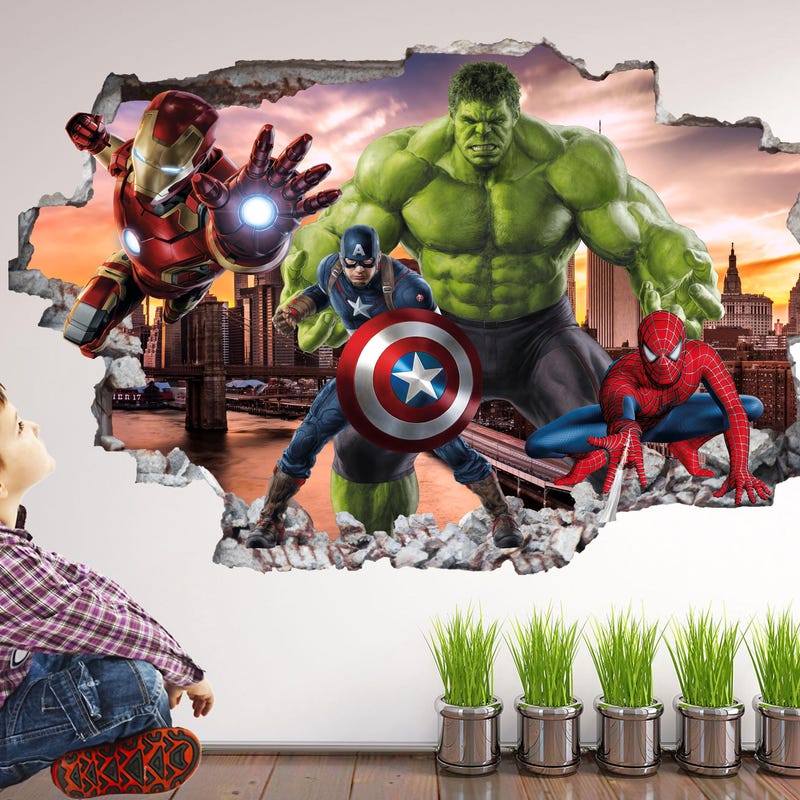 Wall Mural or Decal - Etsy UK