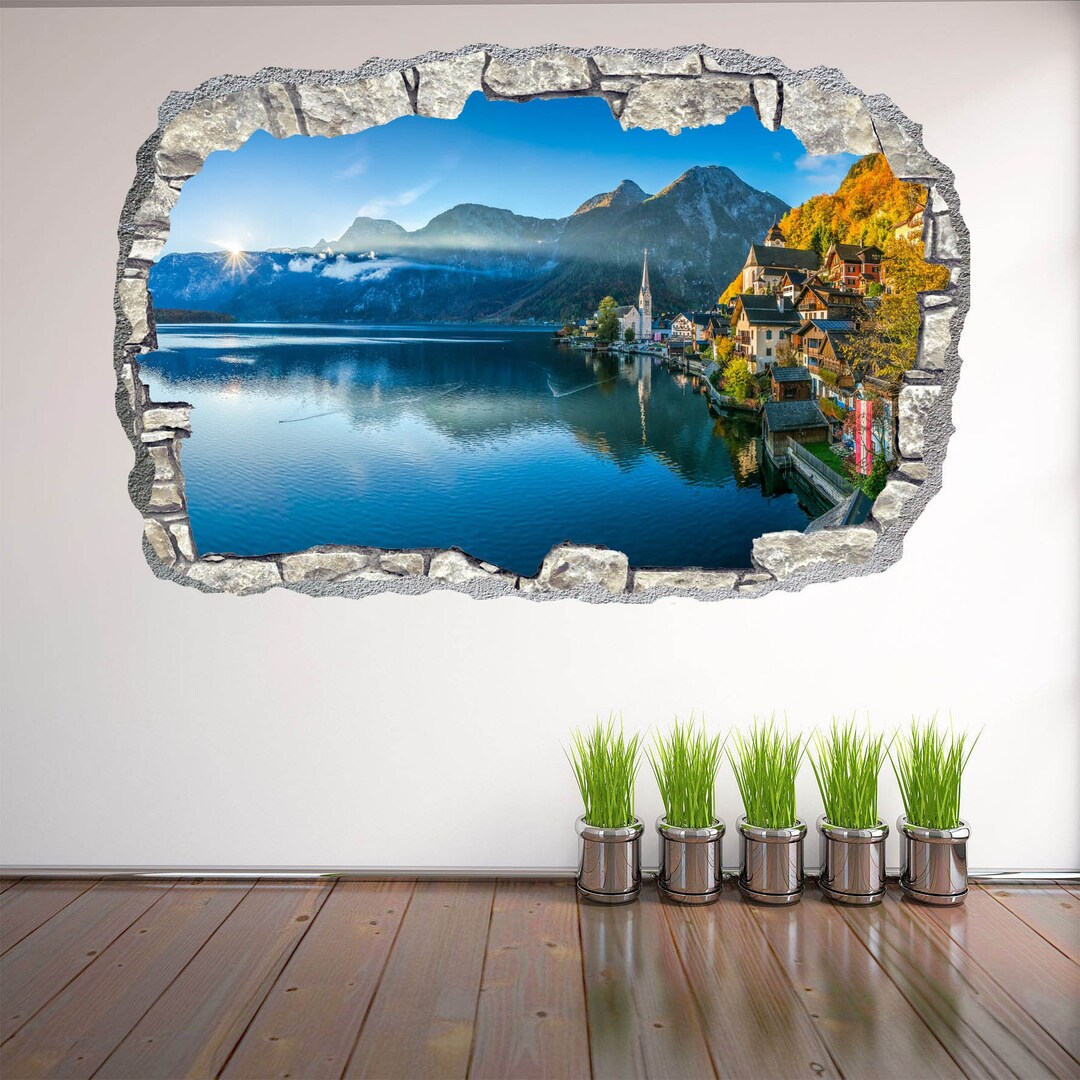 Alps Mountain Austria Wall Decal Sticker Mural Poster Print Art Home ...
