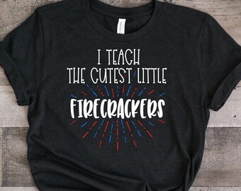 Teacher of Little Firecrackers Svg - Etsy