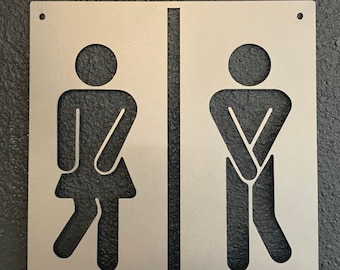 Gotta Go Bathroom Sign - Etsy