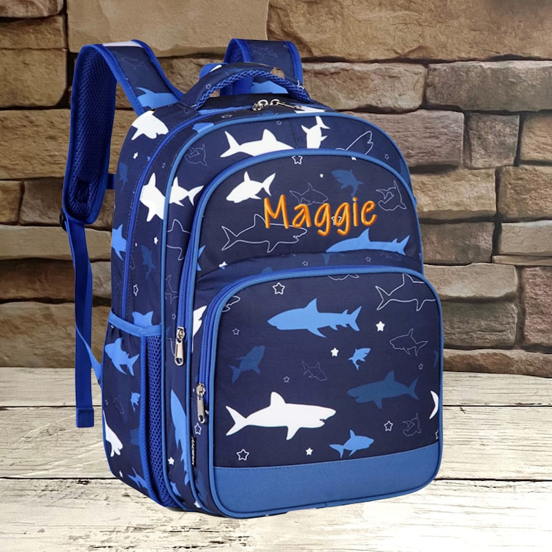 Shark Backpack - Etsy