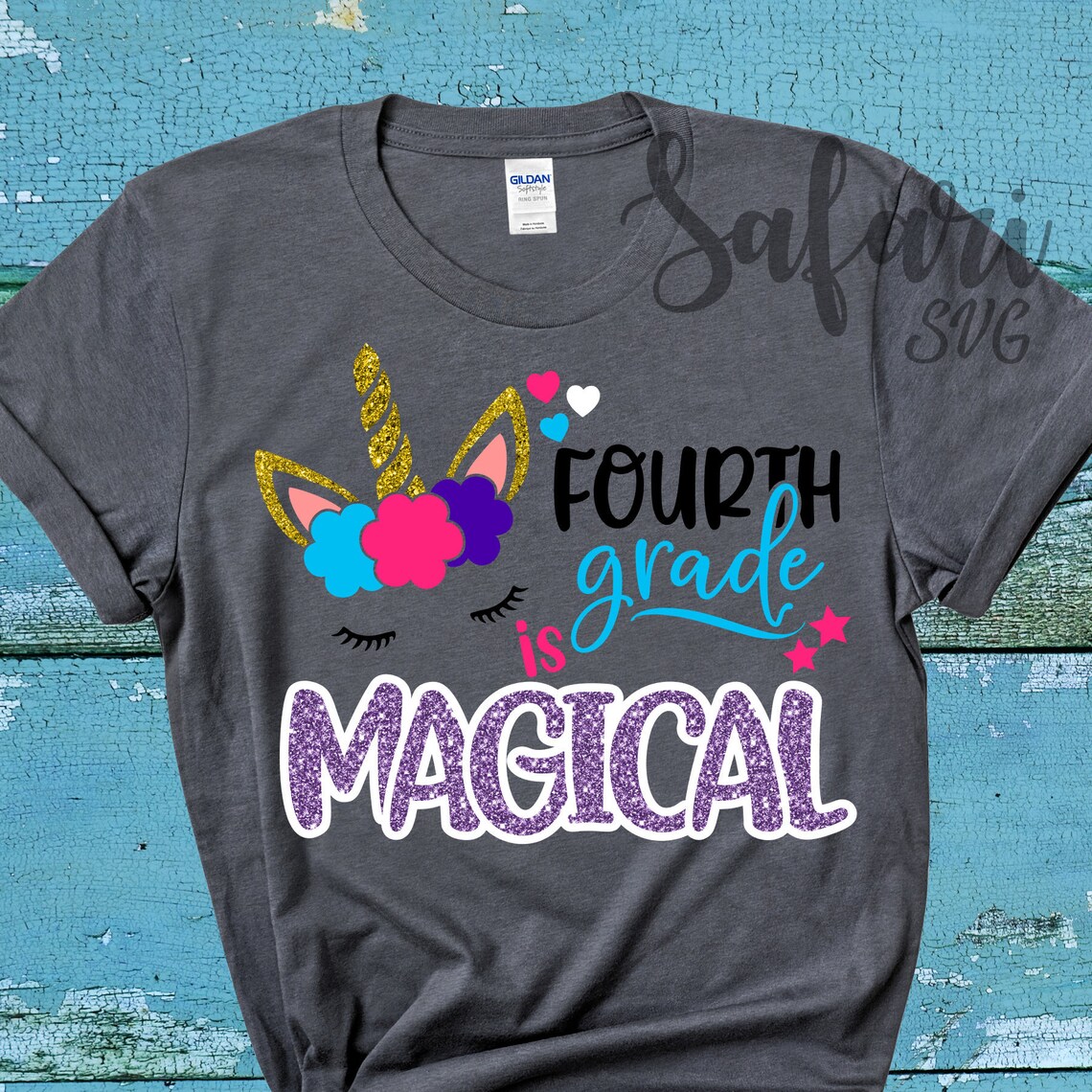Fourth Grade is Magical Svg Unicorn Svg Back to School Svg - Etsy