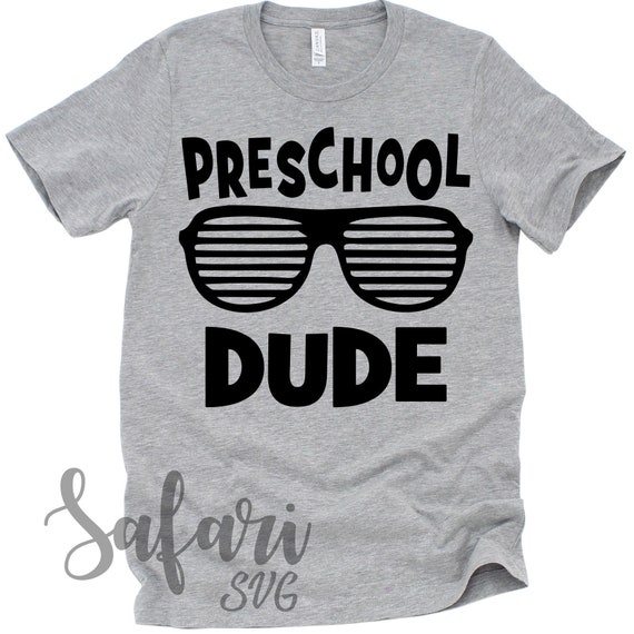 Preschool Dude Svg Back to School Svg Preschool Svg School - Etsy