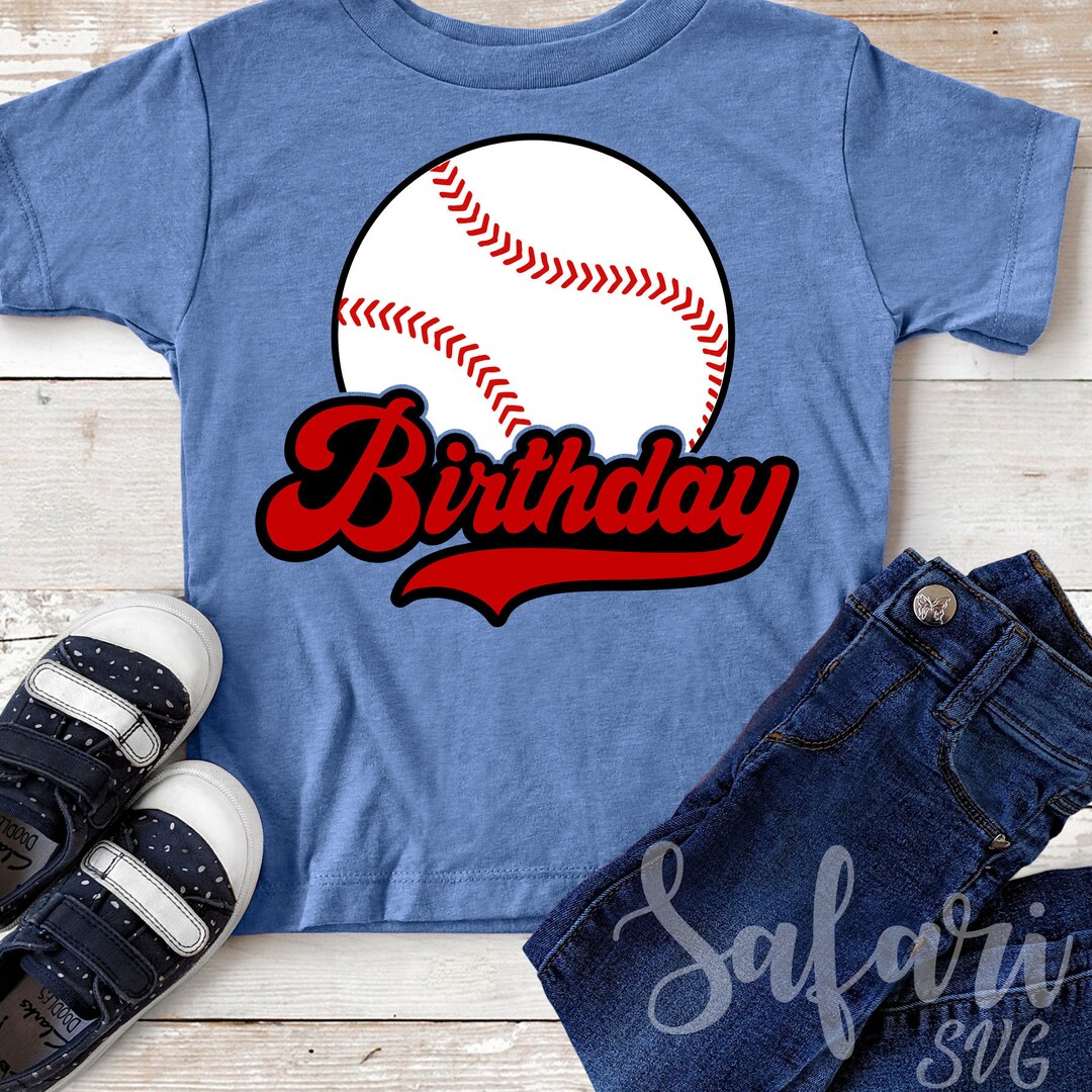 Baseball Birthday Svg, Baseball Svg, Boy's Birthday Svg, Girls Birthday ...