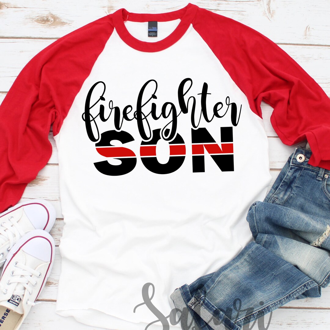 Firefighter Son Svg, Fire Dept Svg, Fireman Svg, Fire and Rescue Svg ...
