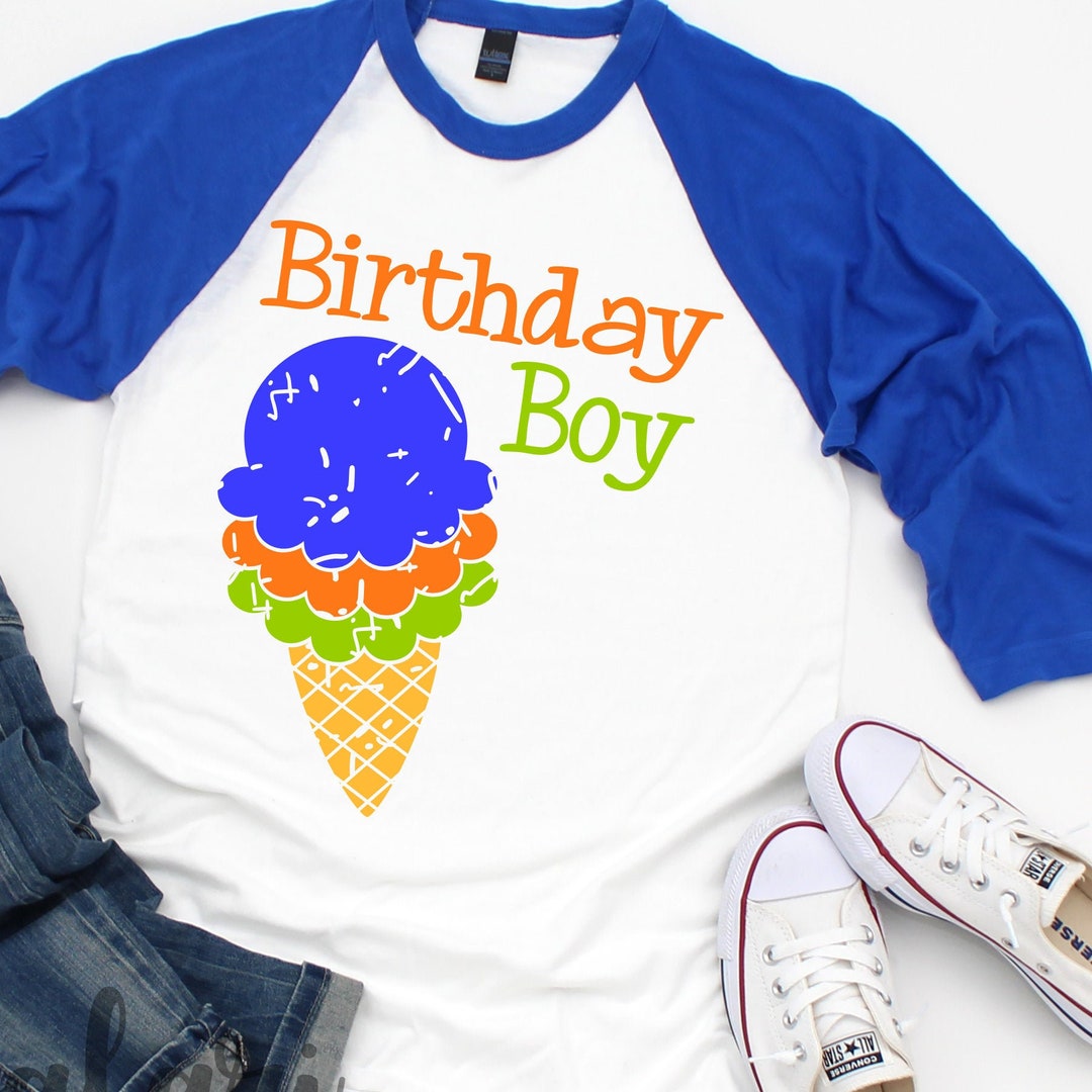 Ice Cream Cone Svg, Birthday Boy Ice Cream Svg, Grunge Ice Cream Svg ...