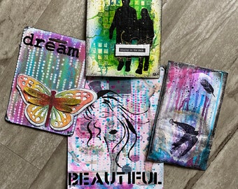 Mixed Media Panel - Etsy