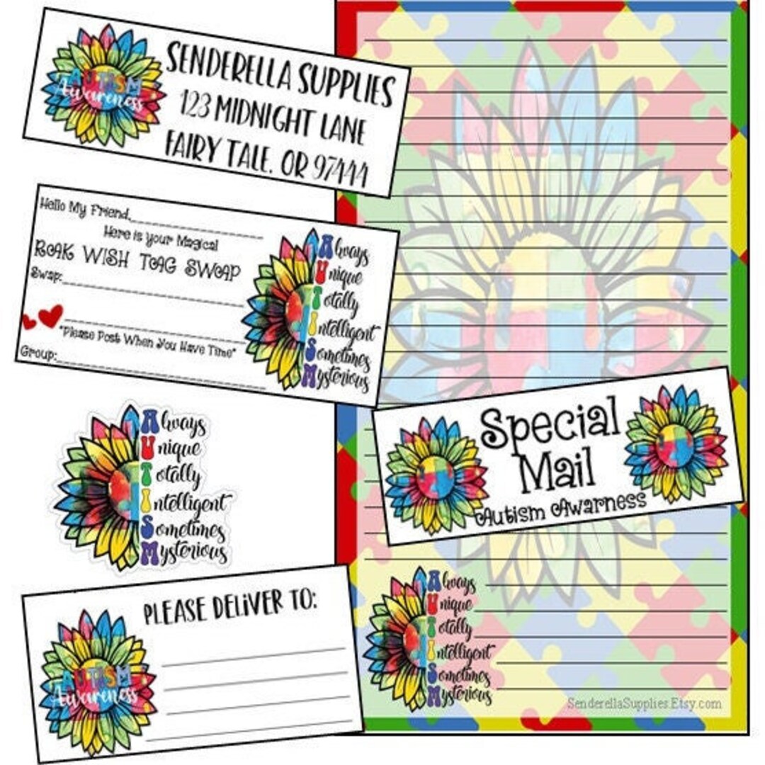 Autism Awarenesss April- Sunflower - Etsy