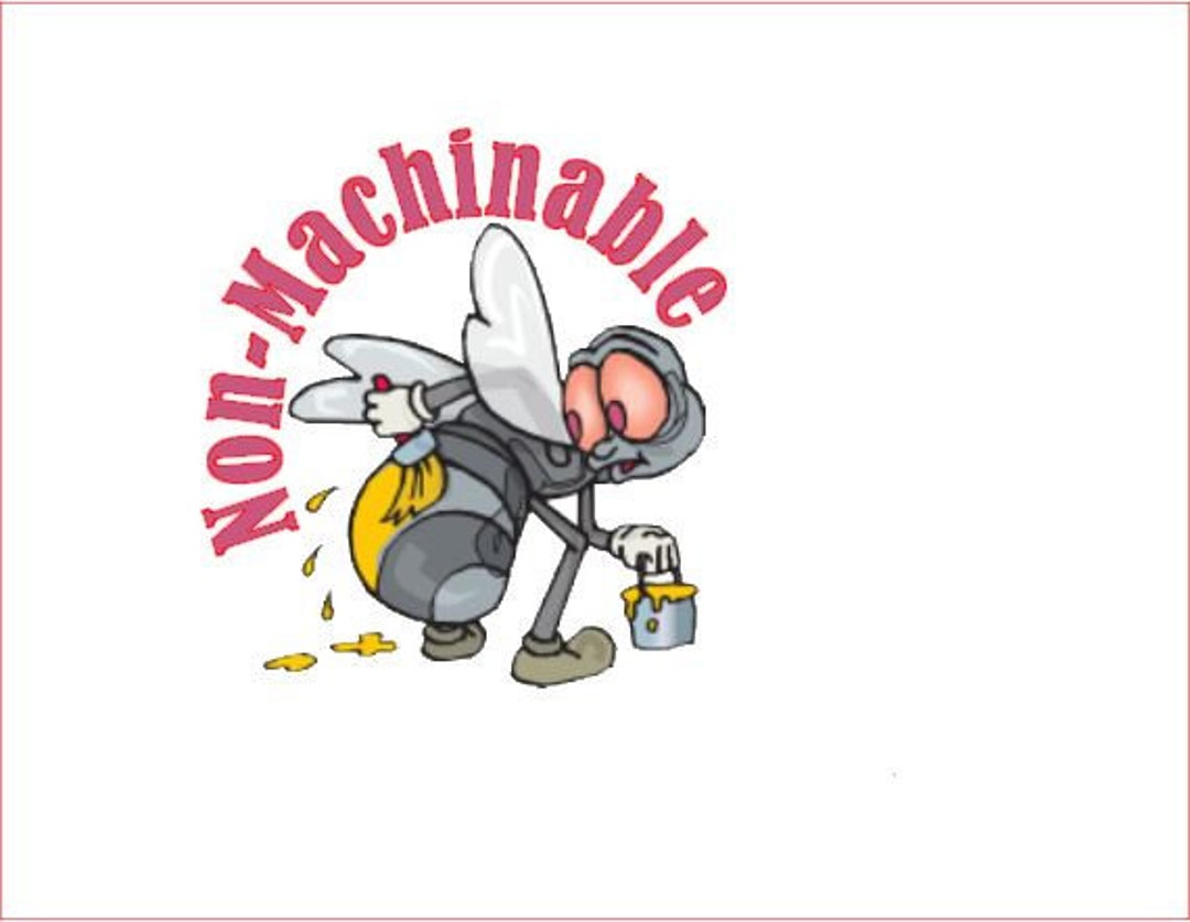 Fly Bee Non-machinable Stickers 35 Stickers in a Set - Etsy