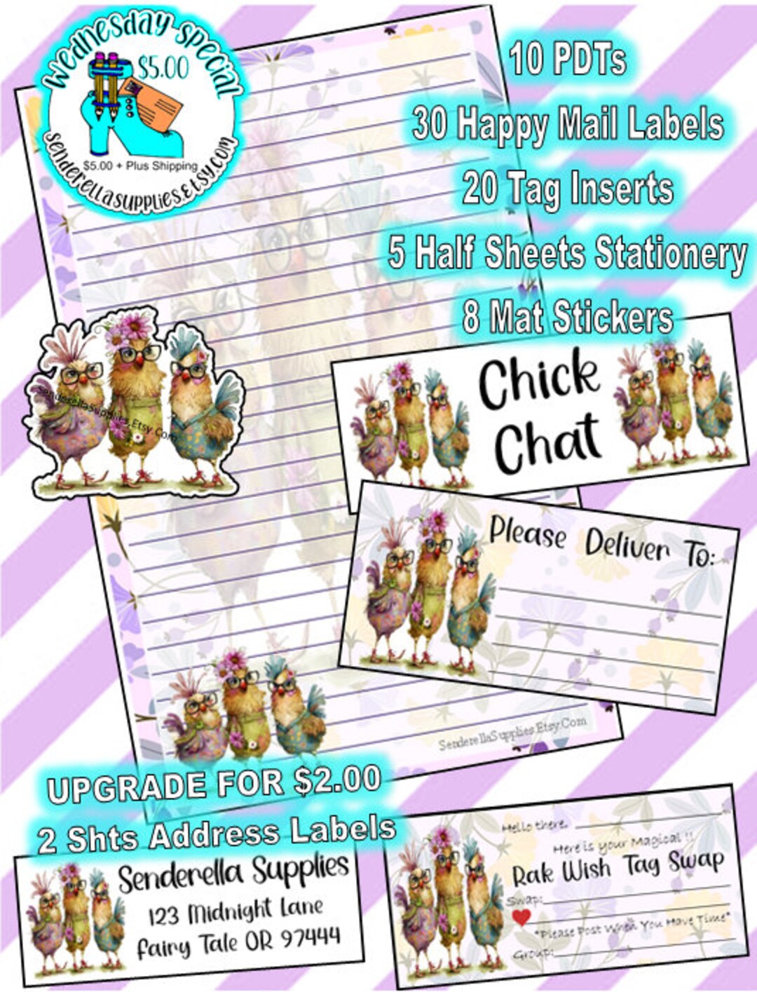 Chicken Chick Chat Wednesday Special 2-27-24 - Etsy