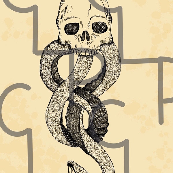 Dark Mark Tattoo - Etsy