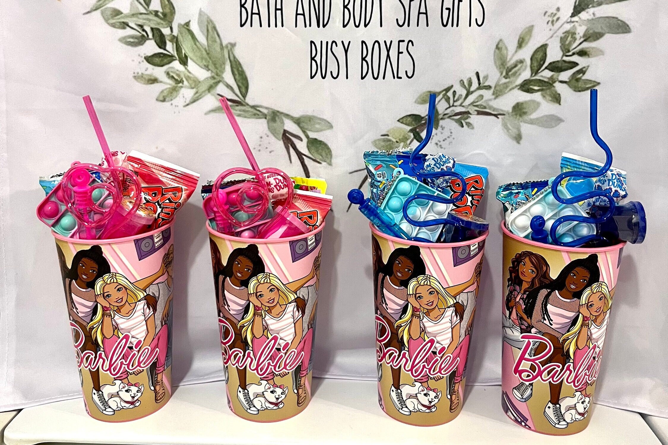Barbie Party Favor, Personalized Cup, Barbie Birthday Party, Barbie Cup ...