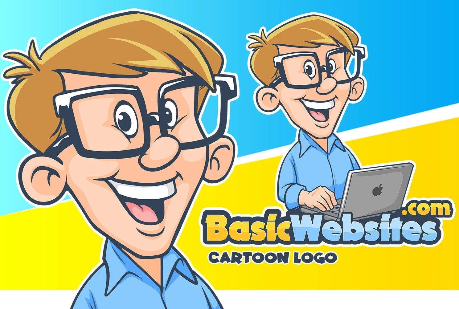 Custom Cartoon Mascot Logo, Portrait Illustration - Etsy