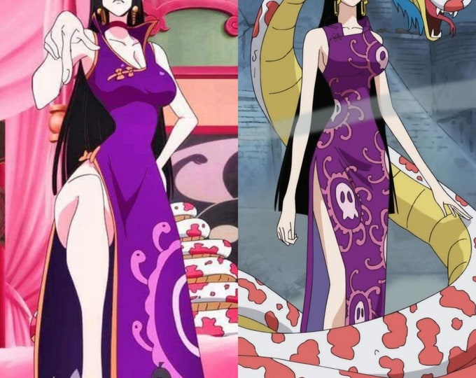 Pre-order Cosplay Costume Boa Hancock From Anime One Piece. - Etsy