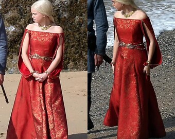 Rhaenyra Targaryen Costume - Etsy UK