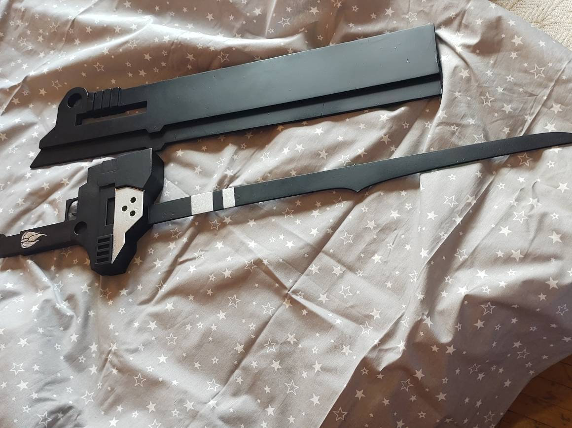 Made to Order. RWBY 7 Blake Belladonna Sword. RWBY Cosplay. Craft Sword ...