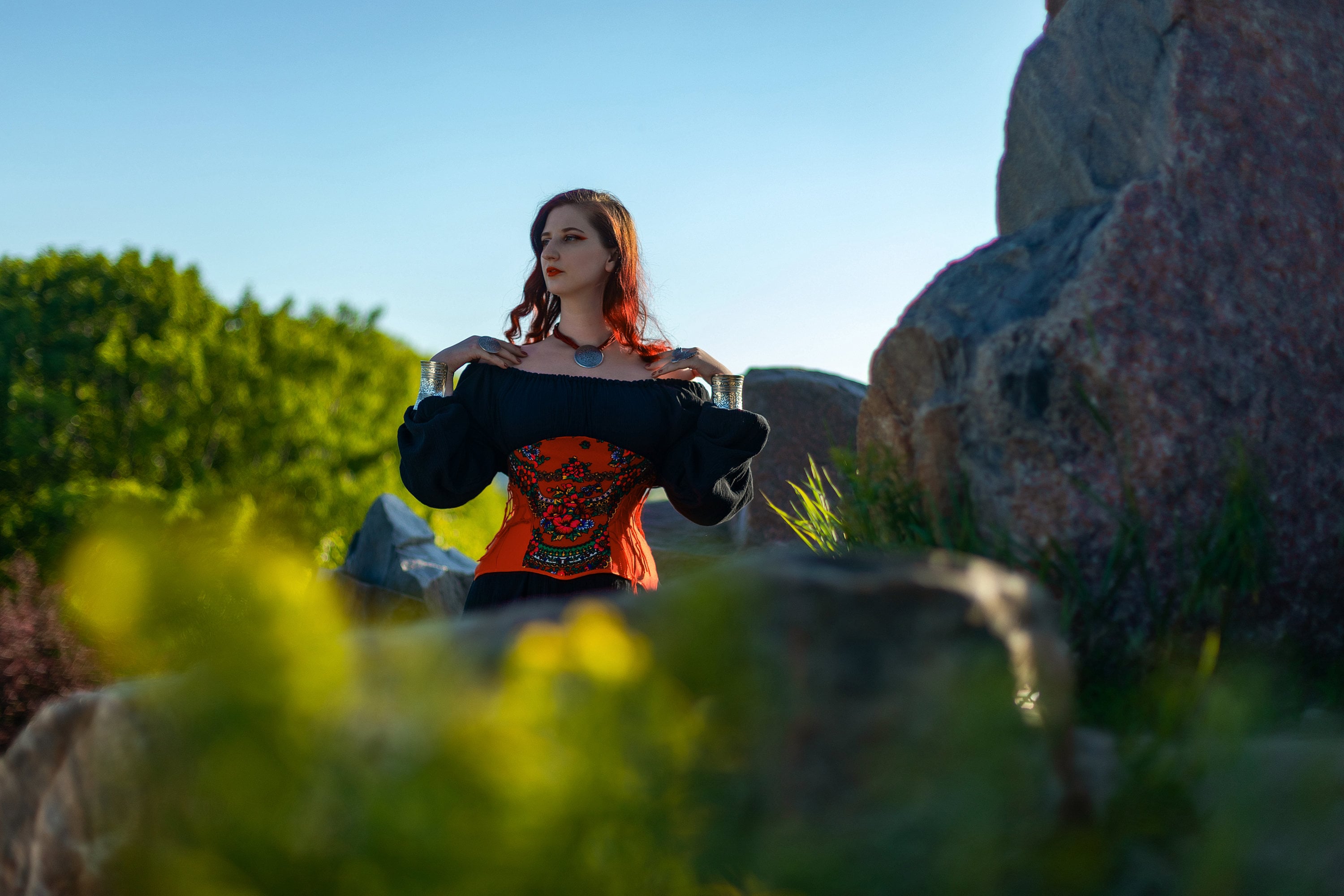 Ukrainian Witch. A Suit With Ethnic Motifs. Solidarity With - Etsy