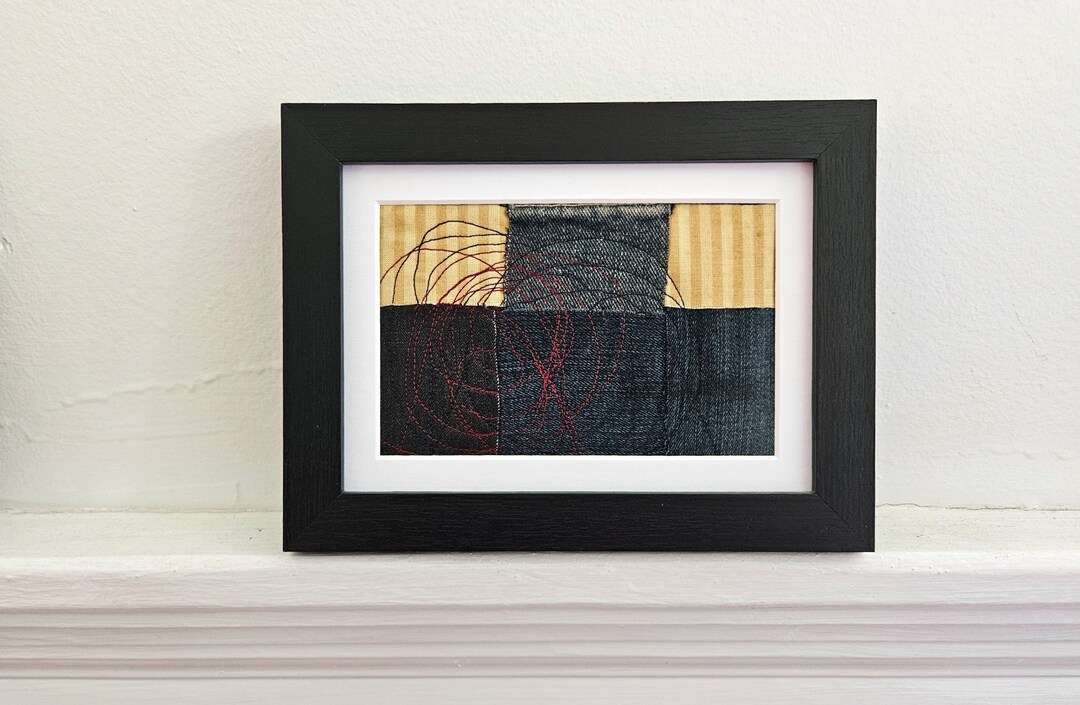 Contemporary Abstract Textile Wall Art Fiber Art - Etsy