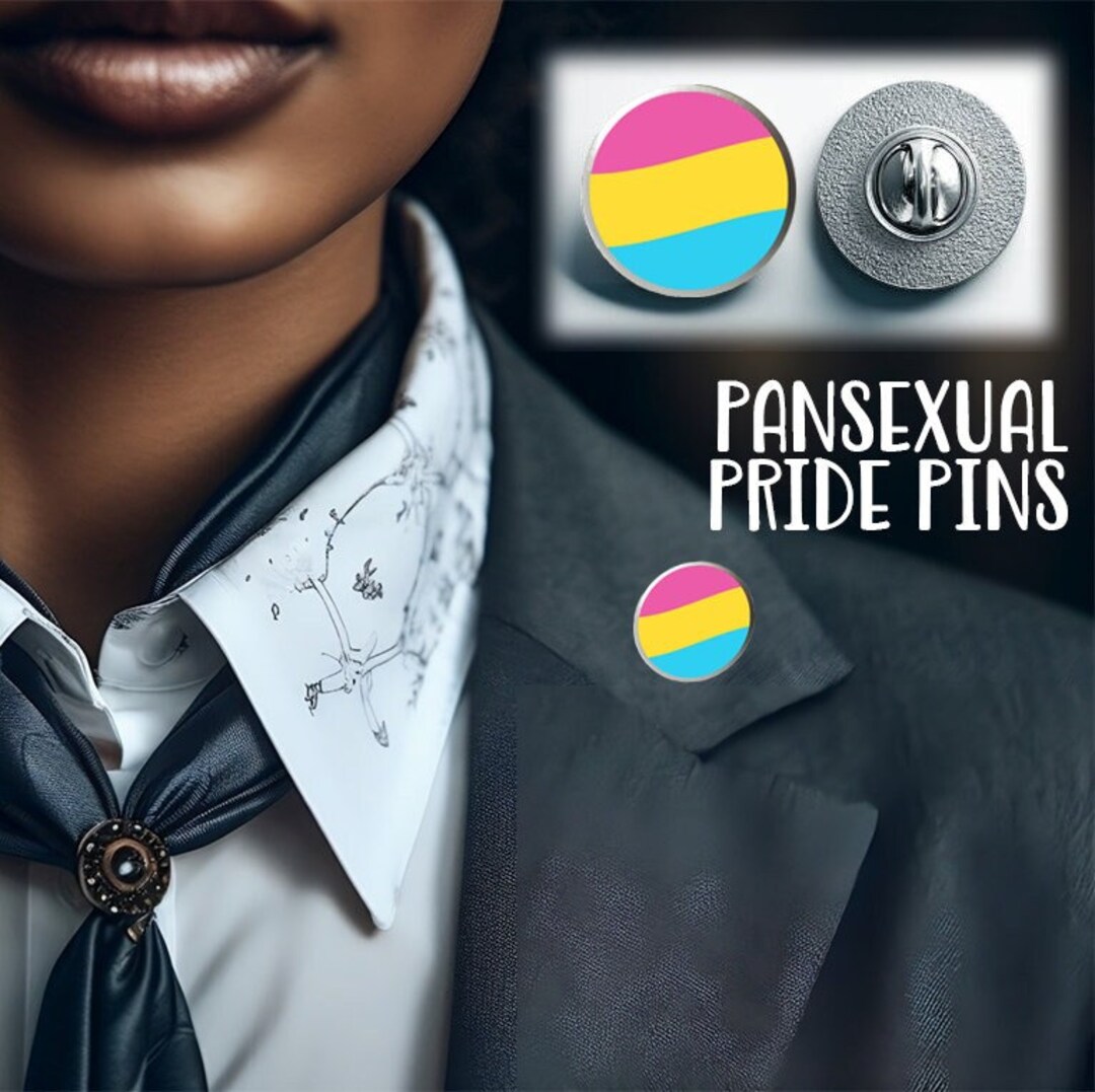 Subtle Pride Pin Flags | Pansexual Pride | LGBTQ+ | Diversity ...
