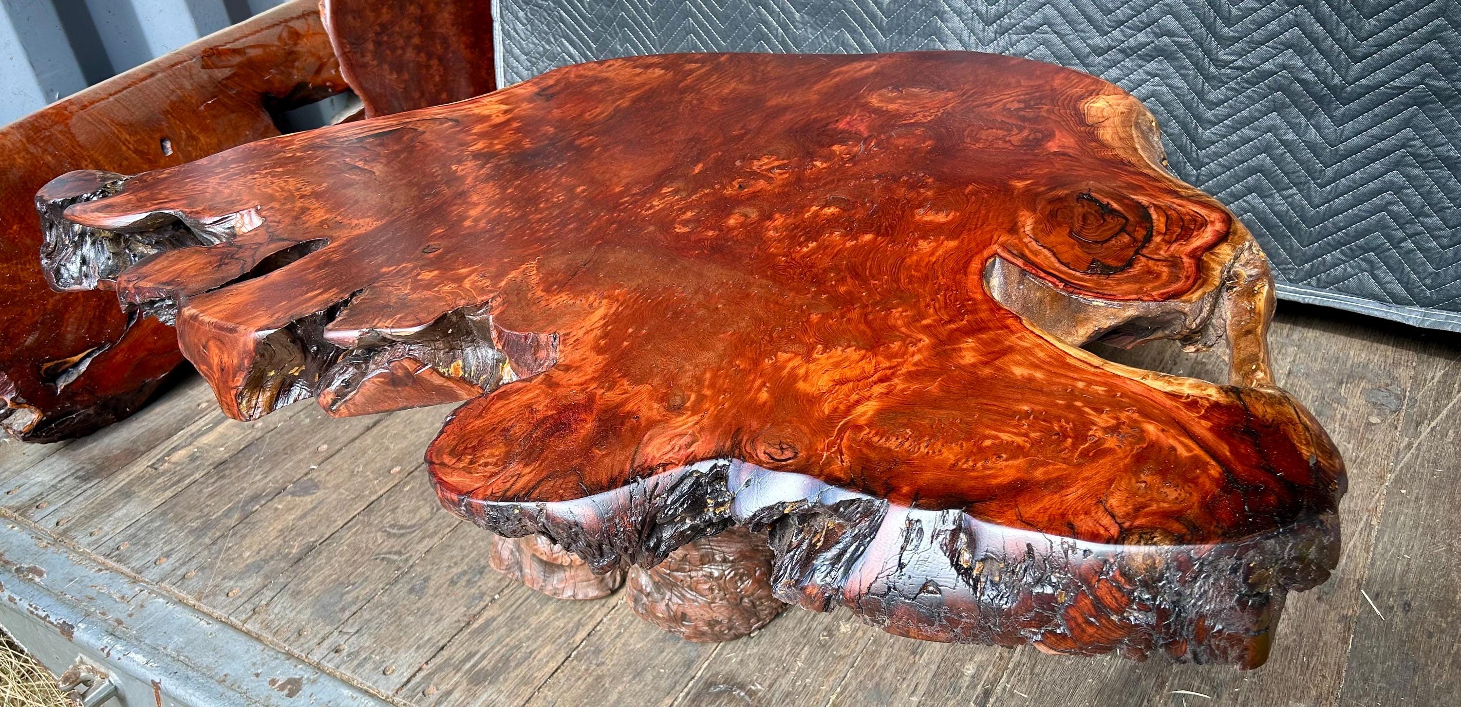 Redwood Burl Coffee Table - Etsy