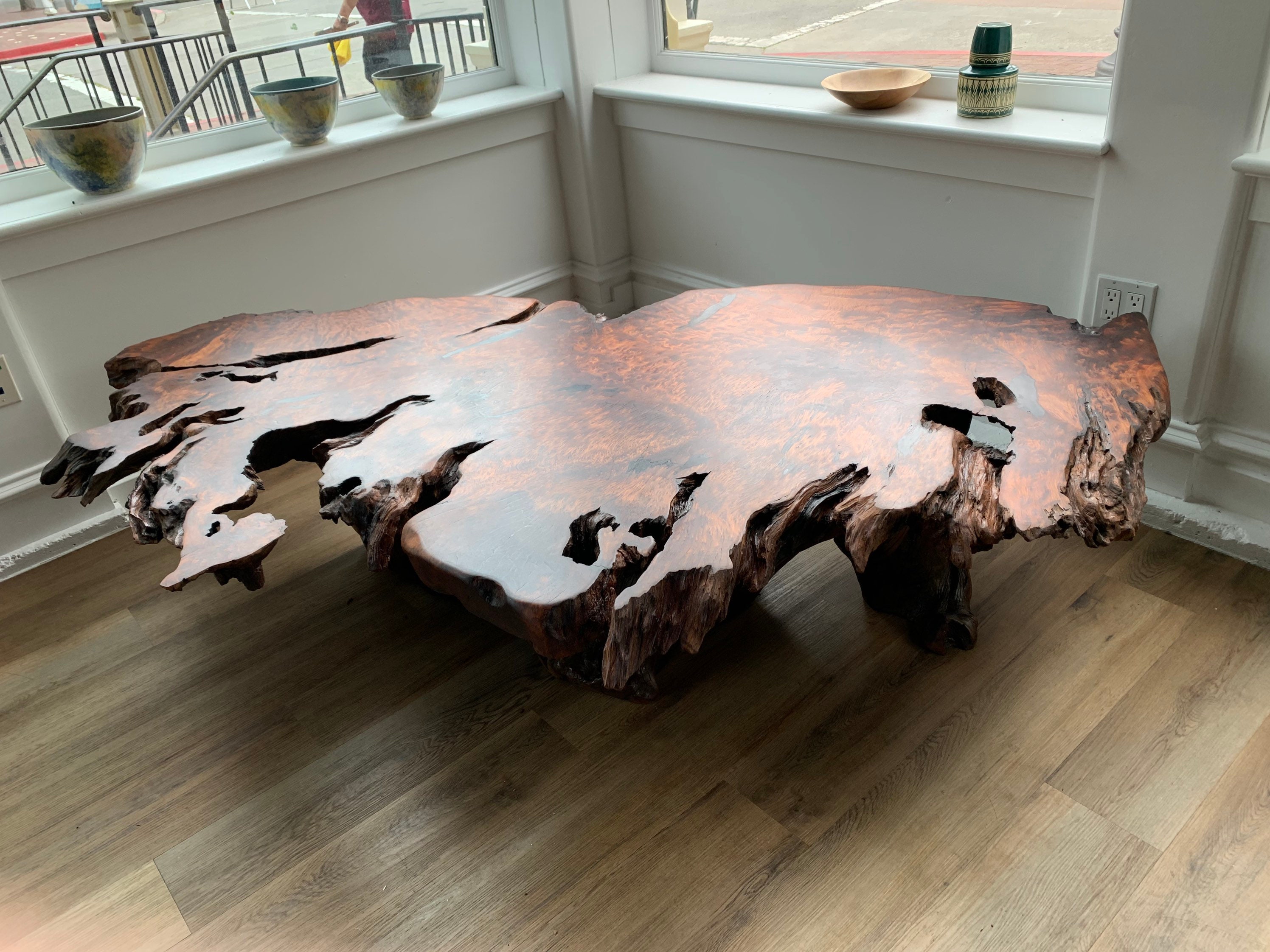 Redwood Burl Table - Etsy