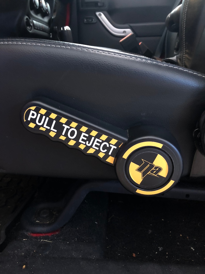 Pull to Eject Decal Kit for Jeeps - Etsy
