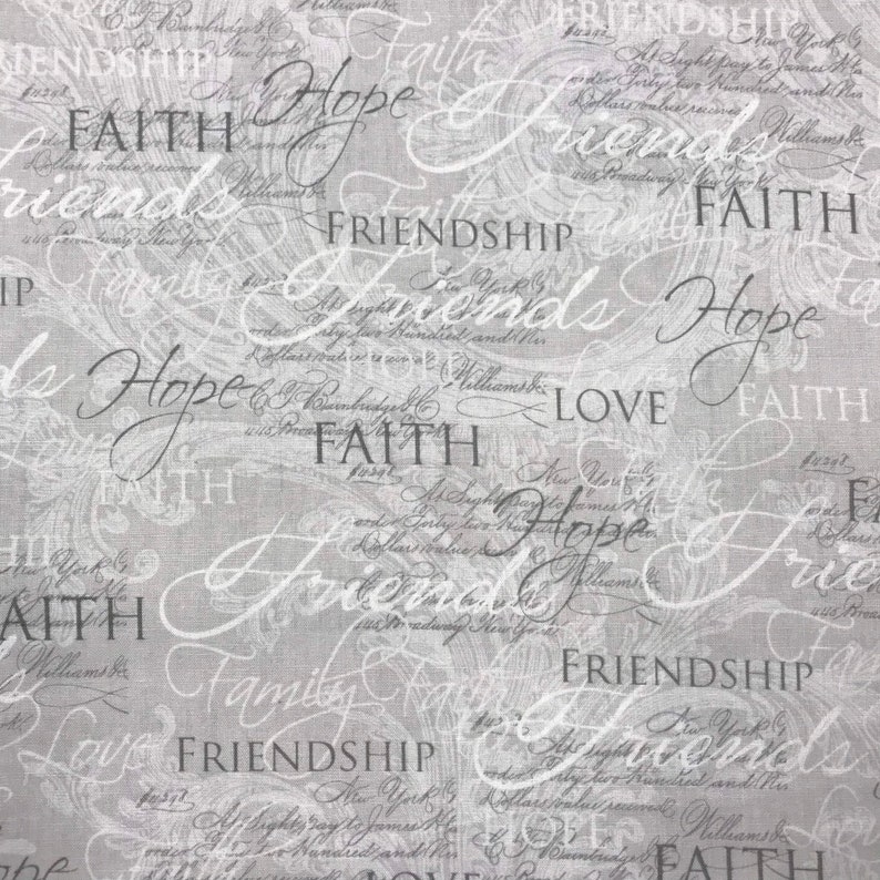 Christian Fabric With Bible Verses - Etsy