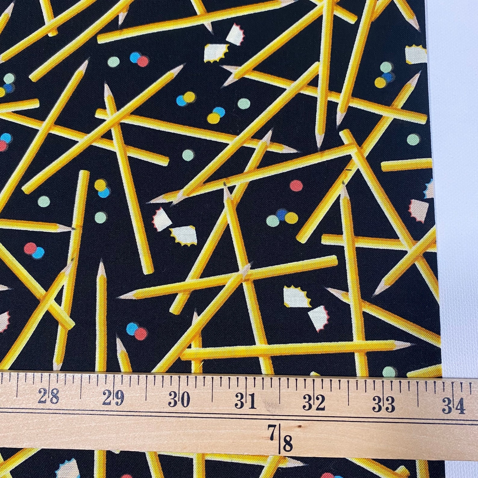 School Themed Fabric 100% Cotton. Sold by the Half Yard - Etsy