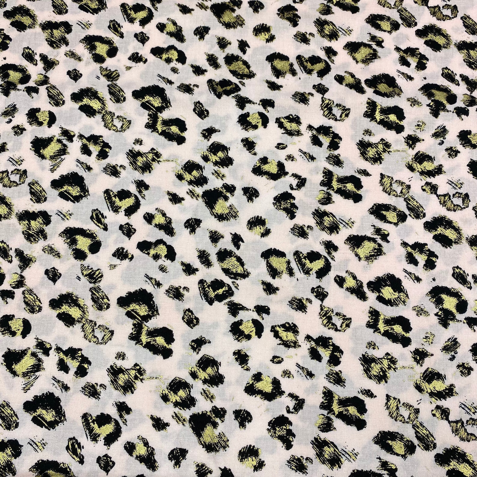Leopard and Chetah print cotton fabric collection. 100% cotton | Etsy