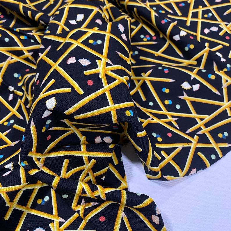 School Themed Fabric 100% Cotton. Sold by the Half Yard - Etsy