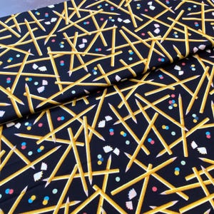 School Themed Fabric 100% Cotton. Sold by the Half Yard - Etsy