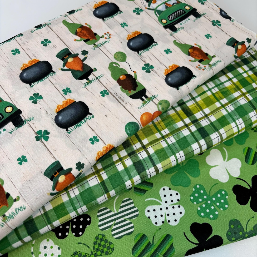 Saint Patrick Fabric Collection 100% Cotton - Etsy