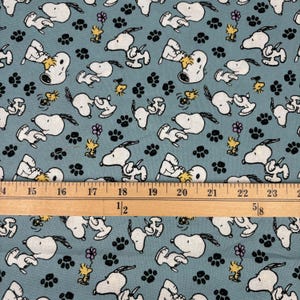 Snoopy and Charlie Brown Cotton Fabric Assorted Designs - Etsy