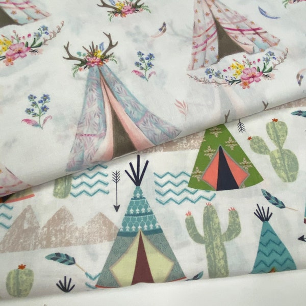 Teepee Fabric - Etsy