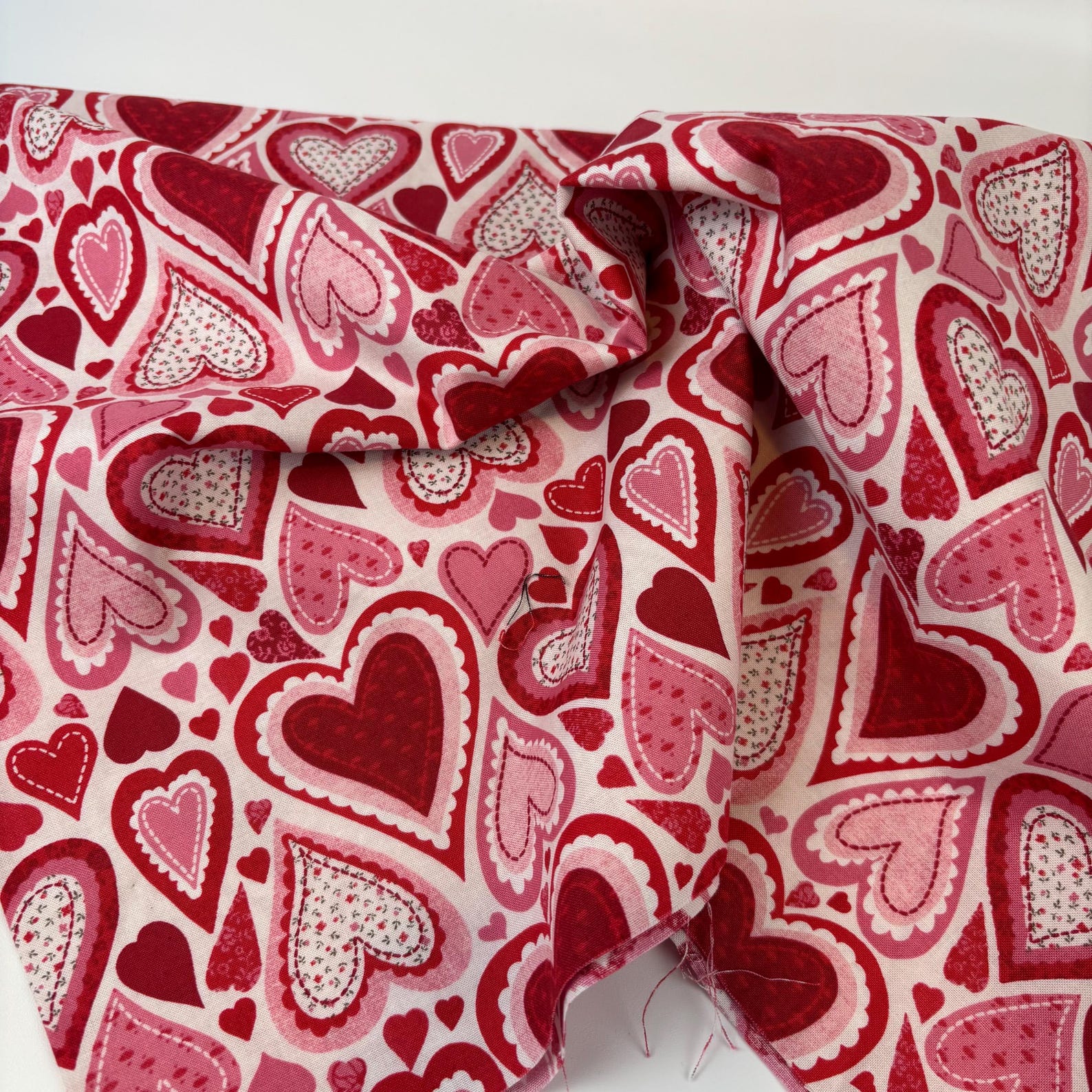 Valentines Day Hearts Fabric Collection 100% Cotton - Etsy