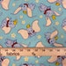 Disney Dumbo Cotton Fabric - Etsy
